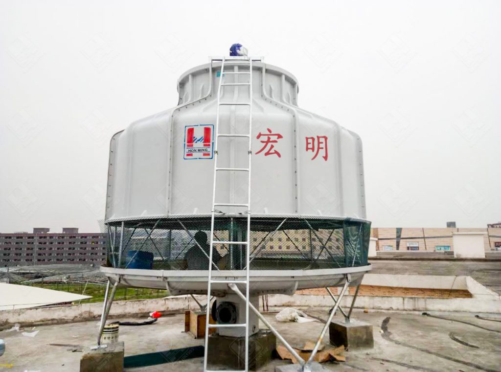 Round Cooling Tower Installation Essentials - HON MING TECHNOLOGY GROUP