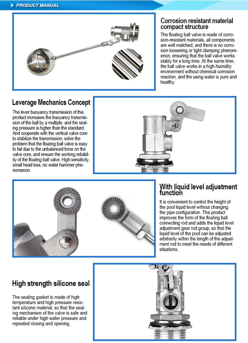 Cooling Tower Makeup Water Float Valve | Saubhaya Makeup