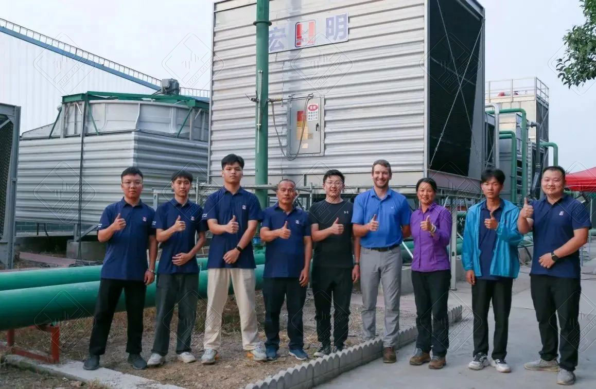 HON MING Cooling Tower Passed CTI Performance Test - hongming